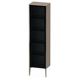 Duravit XViu Hochschrank XV1376RB175 50x36x177cm, Glastür, champagner matt, Tür rechts, leinen