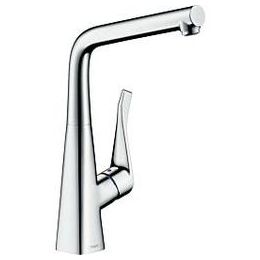 Hansgrohe Metris Spültisch-Einhebelmischer 14782000 1jet, chrom