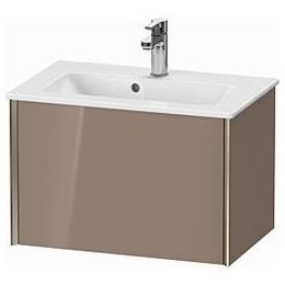 Duravit XViu Waschtisch-Unterschrank XV40780B186 61 x 40 x 39 cm, cappucino hochglanz, 1 Auszug, wandhängend, champagner matt