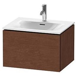 Duravit L-Cube Waschtisch-Unterschrank LC613501313 62 x 48,1 cm, amerikanischer nussbaum, 1 Auszug, wandhängend