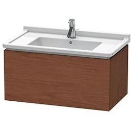 Duravit L-Cube Waschtisch-Unterschrank LC616501313 82 x 46,9 cm, amerikanischer nussbaum, 1 Auszug, wandhängend