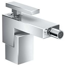 Hansgrohe Axor Edge Bidetarmatur 46210000 chrom, Push-Open Ablaufgarnitur, Ausladung 149mm