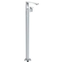 hansgrohe Axor Edge Waschtischarmatur 46041000 chrom, Diamantschliff, mit Push-Open Ablaufgarnitur, Ausladung 180mm, bodenstehend