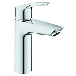 Grohe Eurosmart Waschtischarmatur 23923003 1/2", M-Size, mit Push-Open Ablaufgarnitur, glatter Körper, chrom