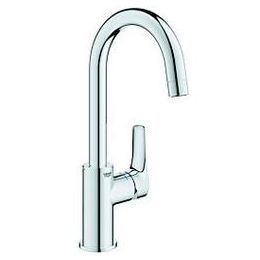 Grohe Eurosmart Waschtischarmatur 23970003 1/2", L-Size, mit Push-Open-Ablaufgarnitur, glatter Körper, chrom