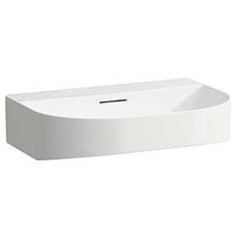 Laufen Sonar Waschtisch H8103424001091 60x42cm, unterbaufähig, mit Überlauf, ohne Hahnloch, LCC