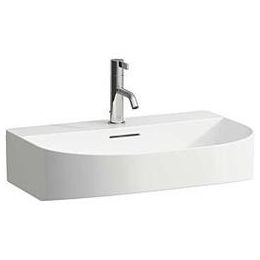 Laufen Sonar Waschtisch H8103424001041 60x42cm, unterbaufähig, mit Überlauf, mit 1 Hahnloch, LCC