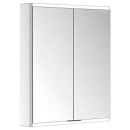 KEUCO Royal Modular 2.0 Spiegelschrank 800211060000200 600 x 700 x 120 mm, 2 Steckdosen, Wandvorbau, 2-türig, beleuchtet