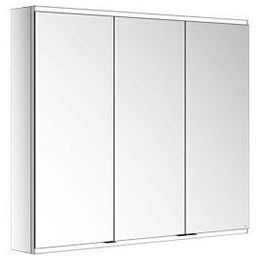 KEUCO Royal Modular 2.0 Spiegelschrank 800321111100300 1100 x 900 x 160 mm, 1 Steckdose, 1 Doppel-USB-Ladestelle, Wandvorbau, 3-türig, DALI