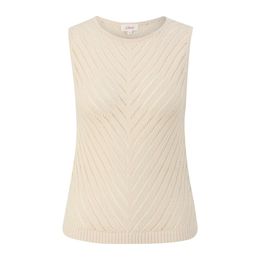 s.Oliver Stricktop Damen Gr&ouml;&szlig;e XS/S hellbeige