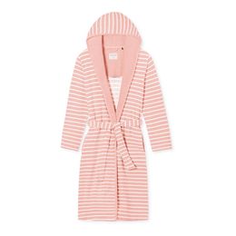 Schiesser Long Bathrobe ' Feather Terry ' female Pink size S