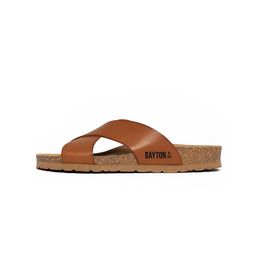 Bayton Pantolette 'Gomera' Damen Gr&ouml;&szlig;e 35 camel