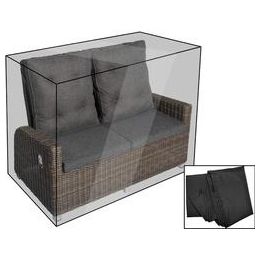 OUTFLEXX Premium Abdeckhaube, für 2-Sitzer Sofa, z.B. 18912, schwarz, 151 x 86 x 108 cm, wasserbeständig