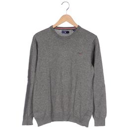 Gant Herren Pullover, grau, Gr. 48