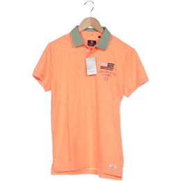 NZA New Zealand Auckland Herren Poloshirt, orange, Gr. 48