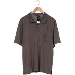 Ragman Herren Poloshirt, braun, Gr. 56