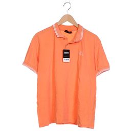 Kappa Herren Poloshirt, orange, Gr. 56