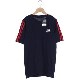 Adidas Herren T-Shirt, marineblau, Gr. 48