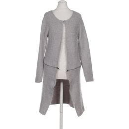 soyaconcept Damen Strickjacke, grau, Gr. 34