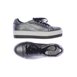 Diesel Damen Sneakers, silber, Gr. 36