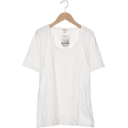 hessnatur Damen T-Shirt, weiß, Gr. 40