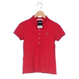 Lacoste Damen Poloshirt, rot, Gr. 38