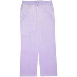 Juicy Couture Damen Stoffhose, flieder, Gr. 0