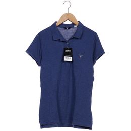 Gant Damen Poloshirt, blau, Gr. 36