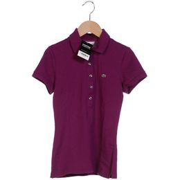 Lacoste Damen Poloshirt, flieder, Gr. 38