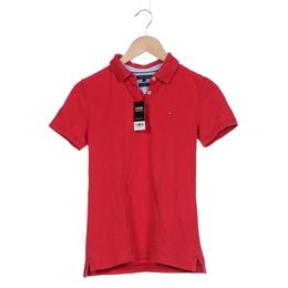 Tommy Hilfiger Damen Poloshirt, rot, Gr. 36