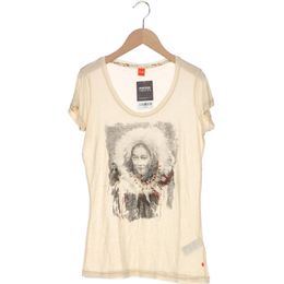 BOSS Orange Damen T-Shirt, beige, Gr. 38