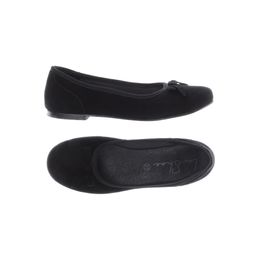 La Shoe Damen Ballerinas, schwarz, Gr. 37