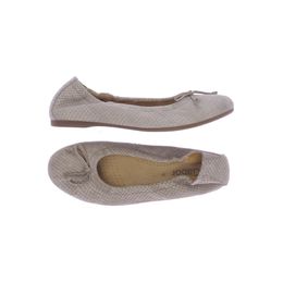 Gabor Damen Ballerinas, beige, Gr. 5