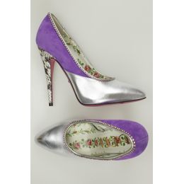 Gucci Damen Pumps, silber, Gr. 38