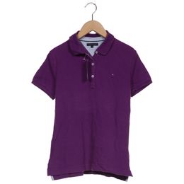 Tommy Hilfiger Damen Poloshirt, flieder, Gr. 36