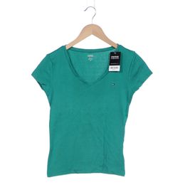 Tommy Hilfiger Damen T-Shirt, grün, Gr. 36