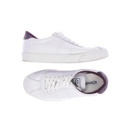 Superga Damen Sneakers, weiß, Gr. 36