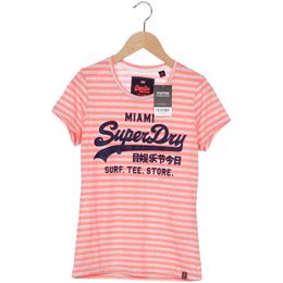 Superdry Damen T-Shirt, pink, Gr. 36