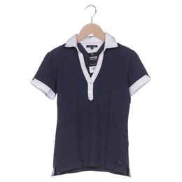 Tommy Hilfiger Damen Poloshirt, marineblau, Gr. 36