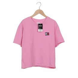 Tommy Jeans Damen T-Shirt, pink, Gr. 38