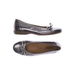 Gabor Damen Ballerinas, silber, Gr. 4.5