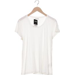 Kaffe Damen T-Shirt, cremeweiß, Gr. 38