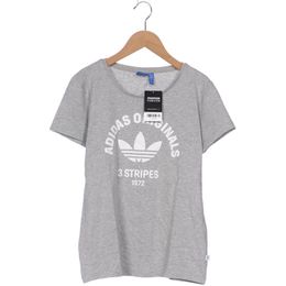 adidas originals Damen T-Shirt, grau, Gr. 40