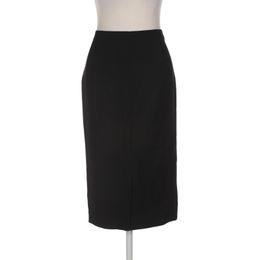 Massimo Dutti Damen Rock, schwarz, Gr. 38