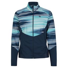 Softshelljacke Ziener "NURETTA" Gr. 38, blau (blue) Damen Jacken