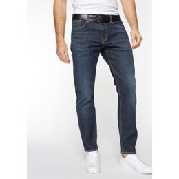 Levi's LEVI'S Herren Tapered-fit-Jeans "502 TAPER", blau, Basic, Gr. 38, Denim/Jeans, Obermaterial: 99% Baumwolle, 1% Elasthan, Jeans, in elegantem,