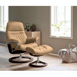 Relaxsessel stressless, B:83cm H:105cm T:74cm, beige, Leder BATICK: BATICK ist ein leicht korrigiertes, durchgefärbtes und genarbtes Möbelleder, bei