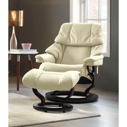 Relaxsessel stressless, B:88cm H:98cm T:78cm, beige, Leder BATICK: BATICK ist ein leicht korrigiertes, durchgefärbtes und genarbtes Möbelleder, bei
