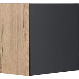 H&auml;ngeschrank Optifit, B:60cm H:57,6cm T:34,6cm, schwarz, K&uuml;che, Schr&auml;nke, "Roth", Breite 60 cm