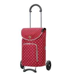 Andersen Einkaufstrolley "Scala Shopper Ole, MADE IN GERMANY", B:45cm H:101cm T:22cm, rot, Einkaufskörbe